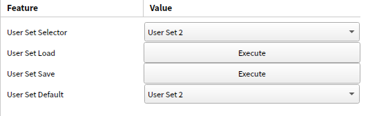 use UserSet2 in rosrun image_view image_vi image:=/pylon_camera_node/image_raw The video too ...