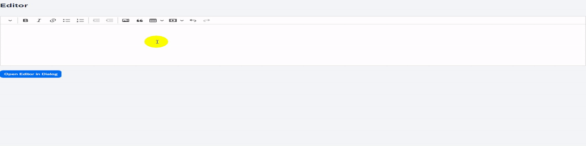 Editor balloons don't work properly in OpenUI5 Dialog windows · Issue #12818 · ckeditor ...