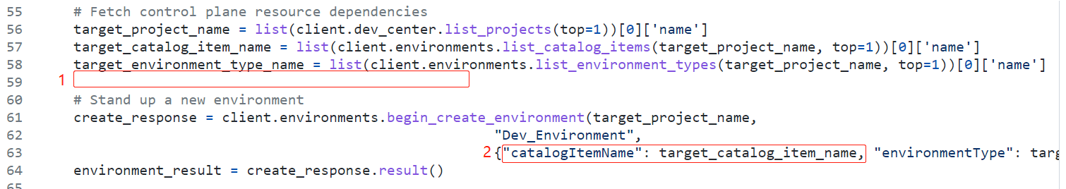 DevCenter samples issues · Issue #27746 · Azure/azure-sdk-for-python · GitHub