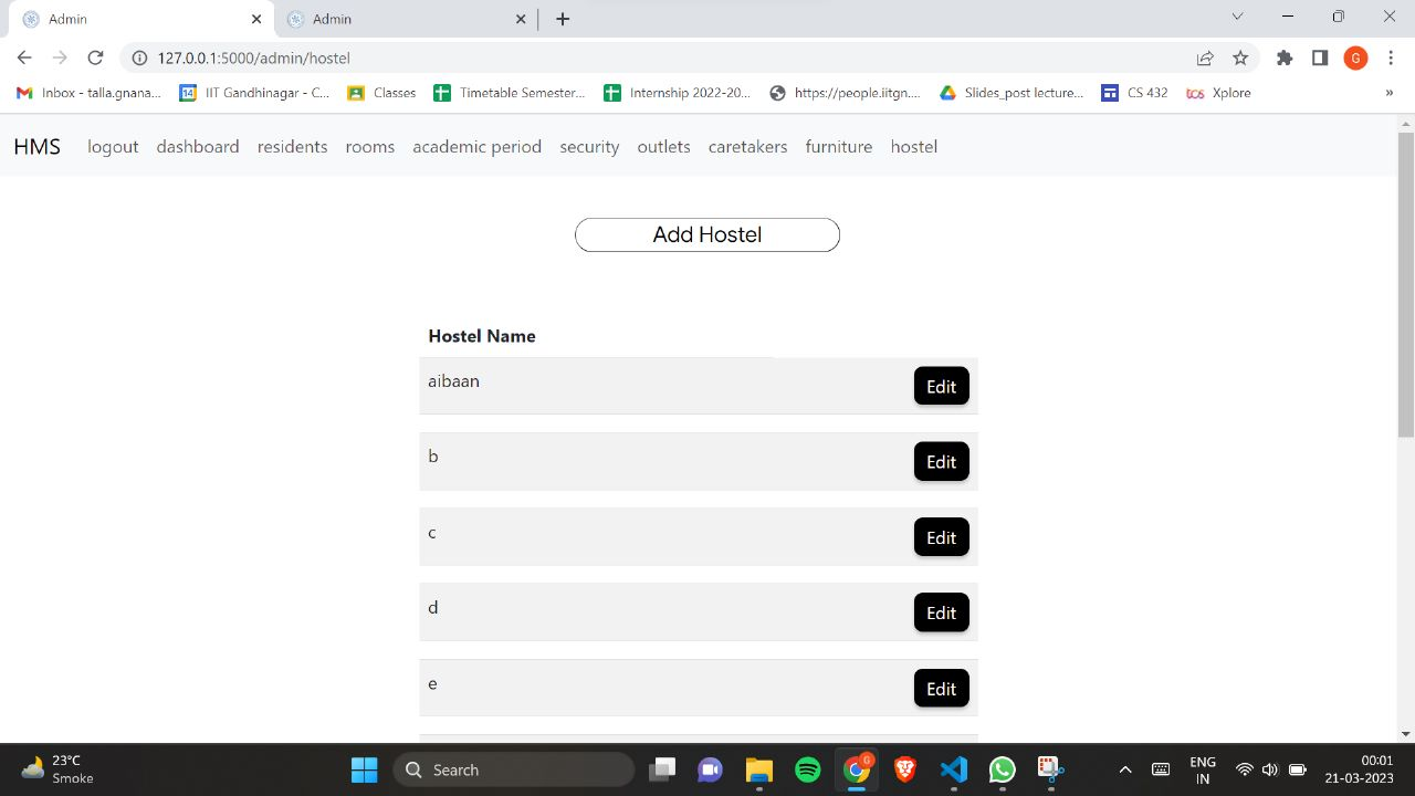 GitHub - myCSEprojects/hostel-management-system: Hostel Management system