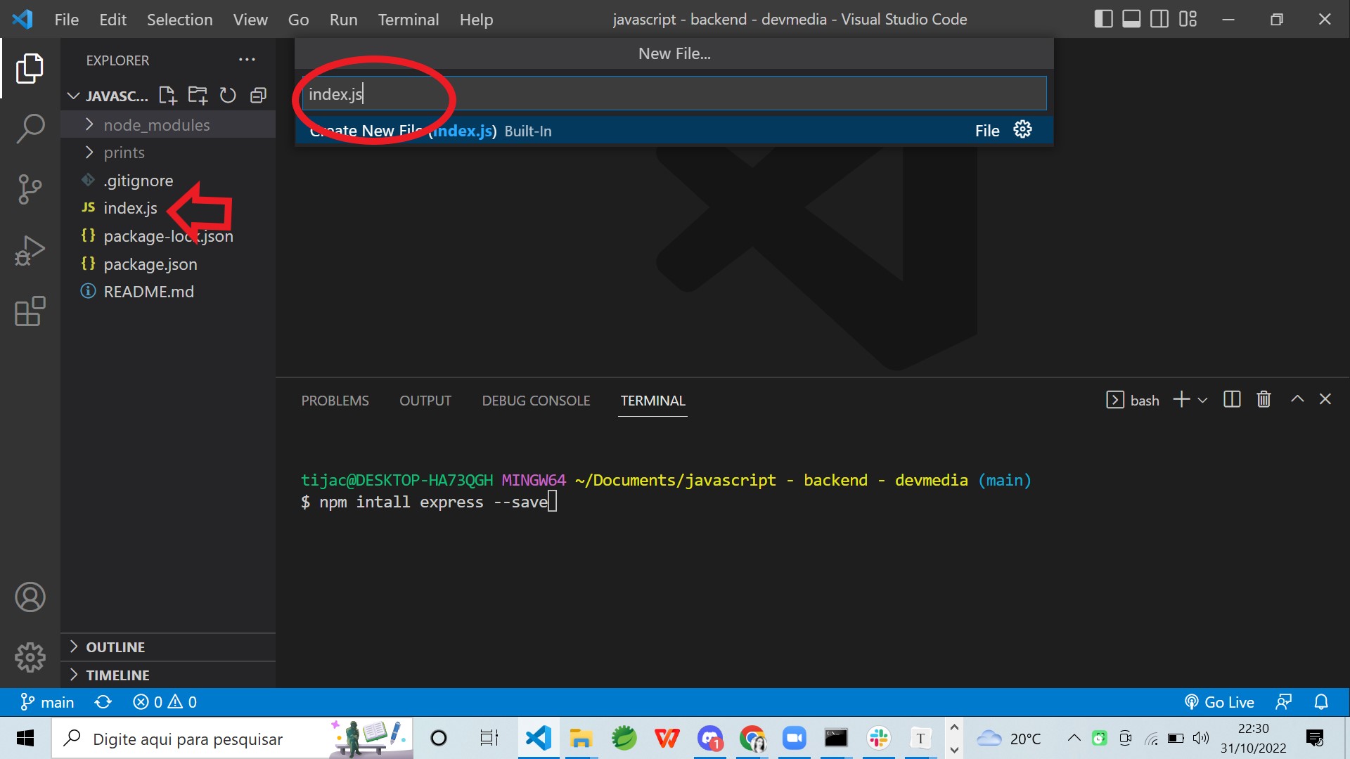 GitHub - jacquelinesantana/NodeJS-introducao: API NodeJS tutorial