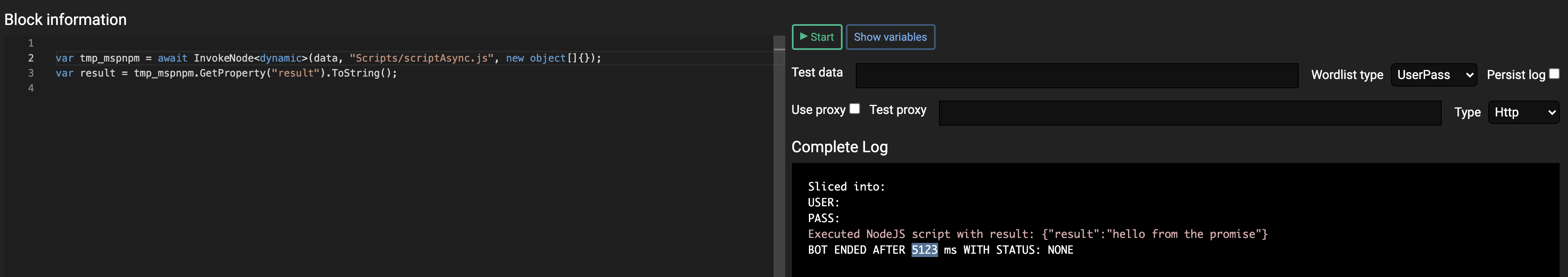 Add Async function to nodejs · Issue #99 · openbullet/OpenBullet2 · GitHub