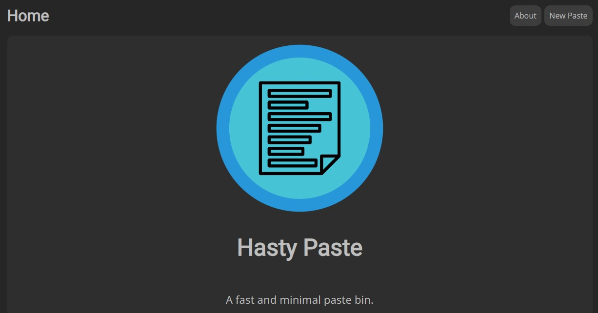 GitHub - zahrafitriani/Tugas-Projek-UTS-Komdat: Hasty Paste