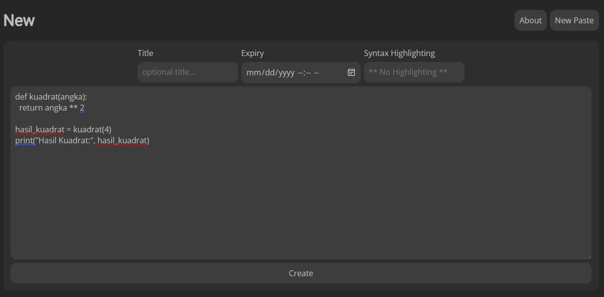 GitHub - zahrafitriani/Tugas-Projek-UTS-Komdat: Hasty Paste