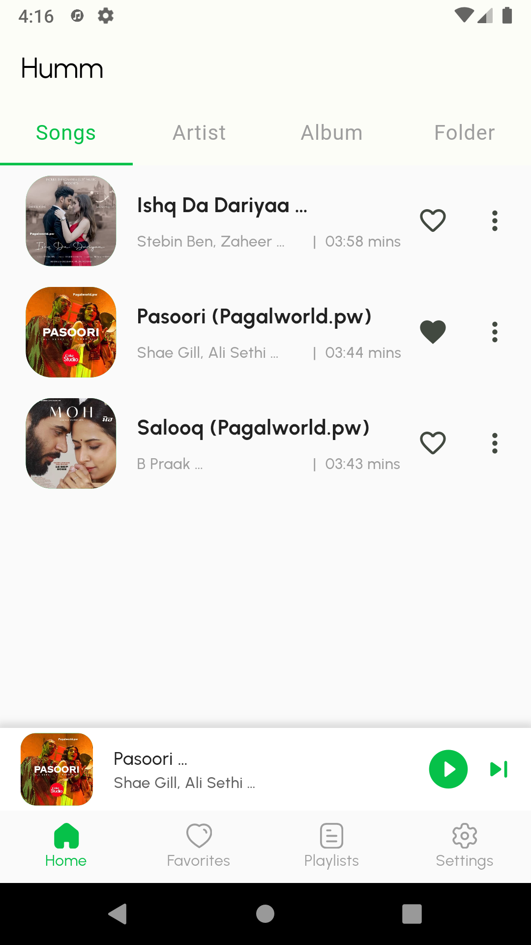 GitHub - udaymrx/humm: A Offline Music Player App