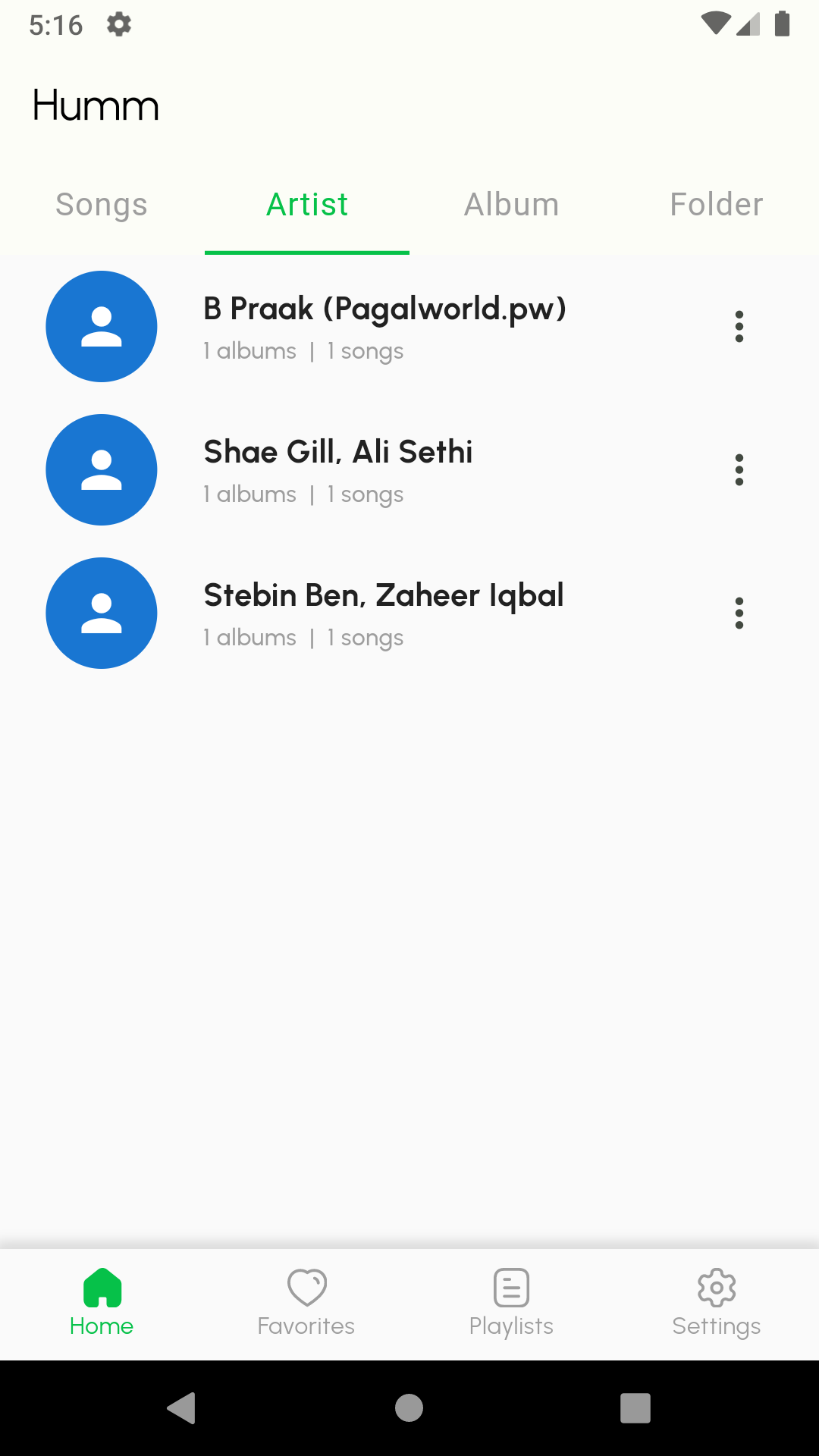 GitHub - udaymrx/humm: A Offline Music Player App