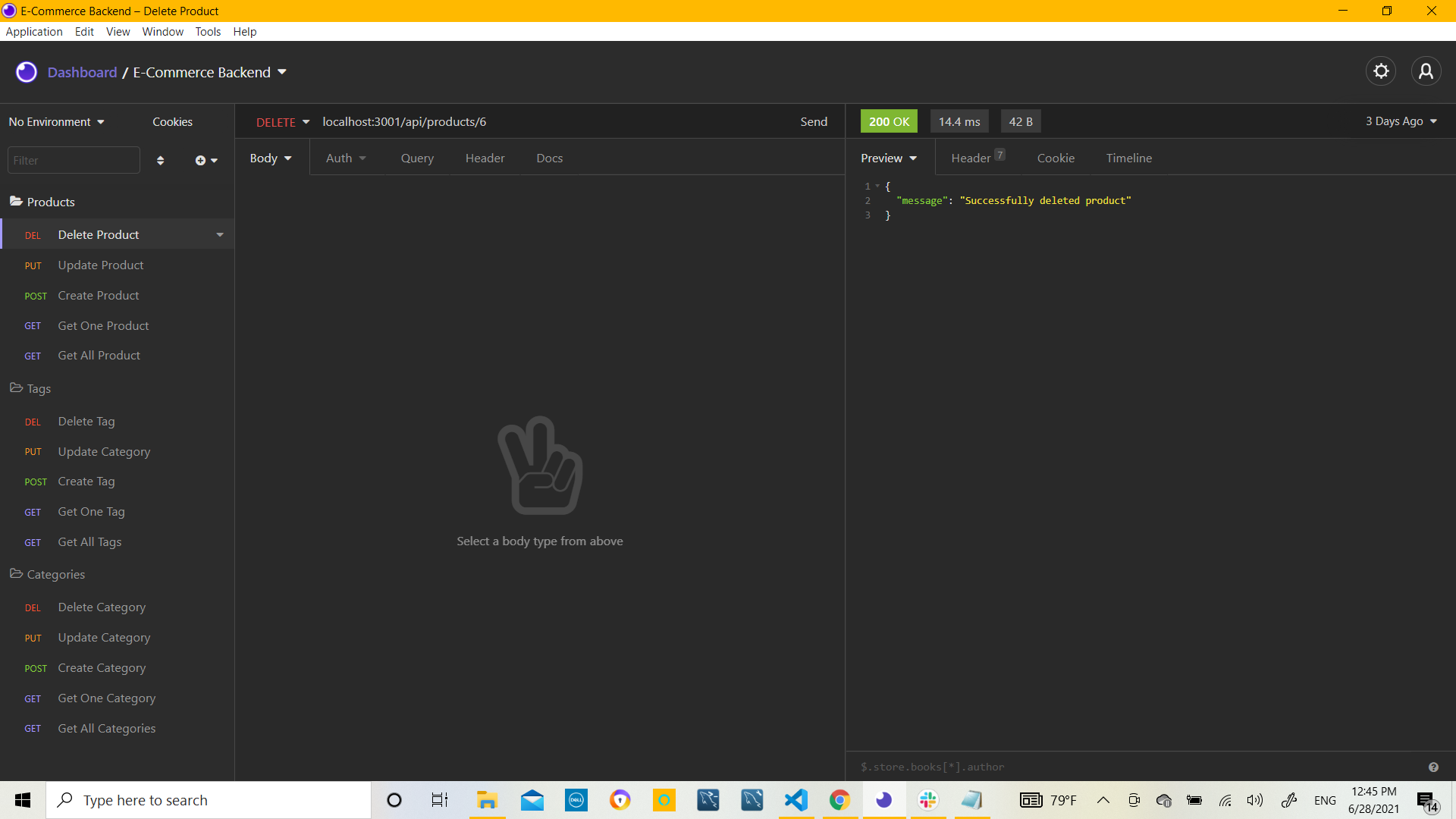 GitHub - S0519/E-Commerce-Back-End