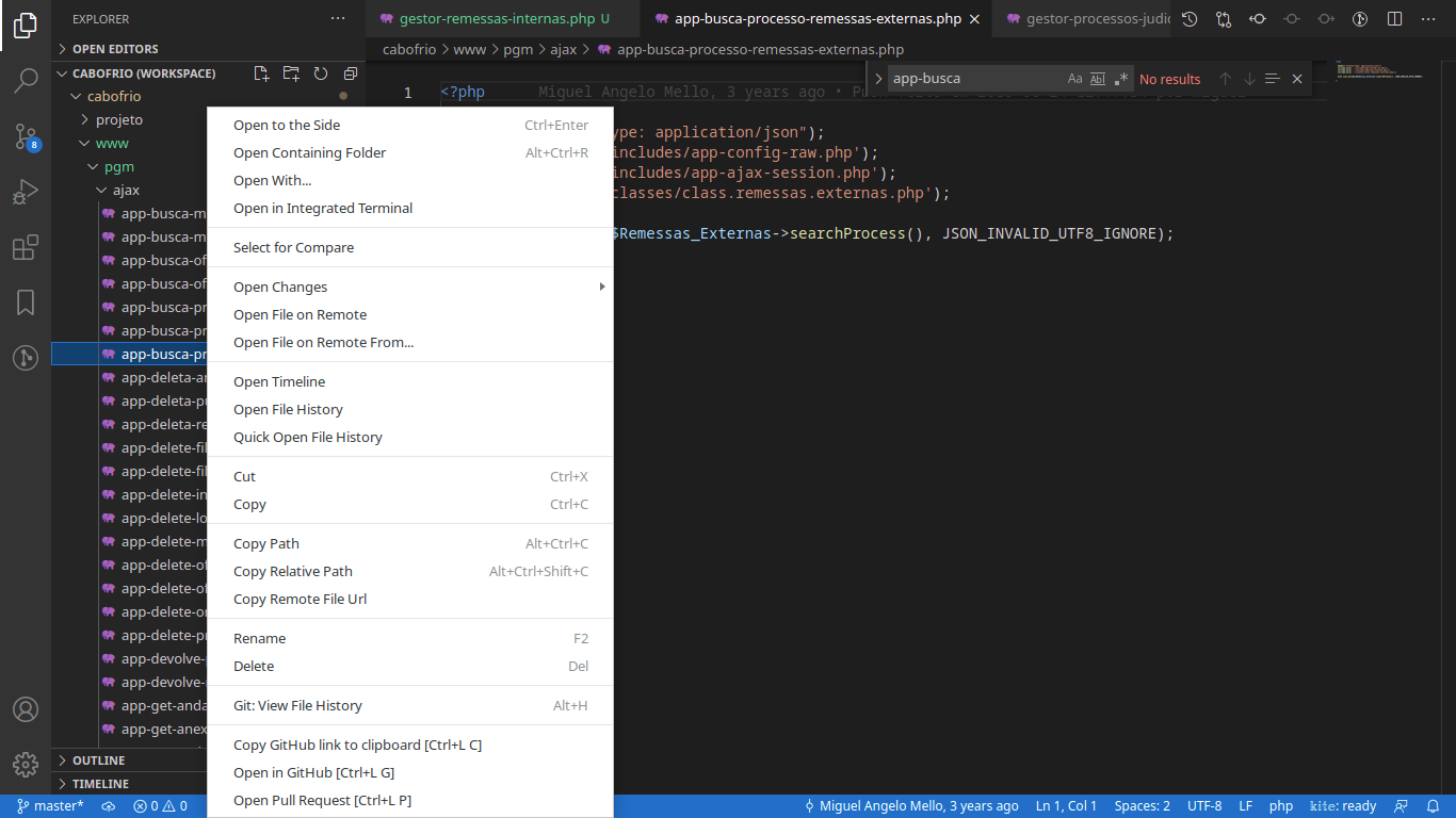 Context menu could have the "Save" and "Sava As" · Issue #122568 · microsoft/vscode · GitHub
