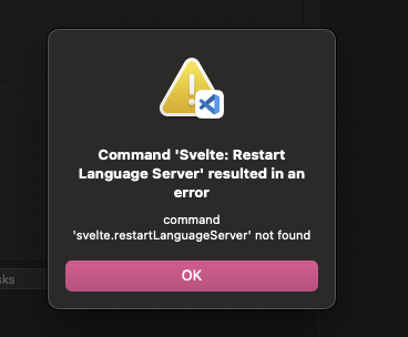 VsCode Extension not working · Issue #504 · sveltejs/language-tools · GitHub