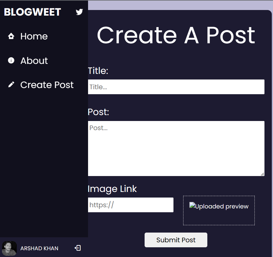 Non-responsive CREATE POST page · Issue #166 · AKD-01/blogweet · GitHub Non-responsive CREATE POST page · Issue #166 · AKD-01/blogweet · GitHub