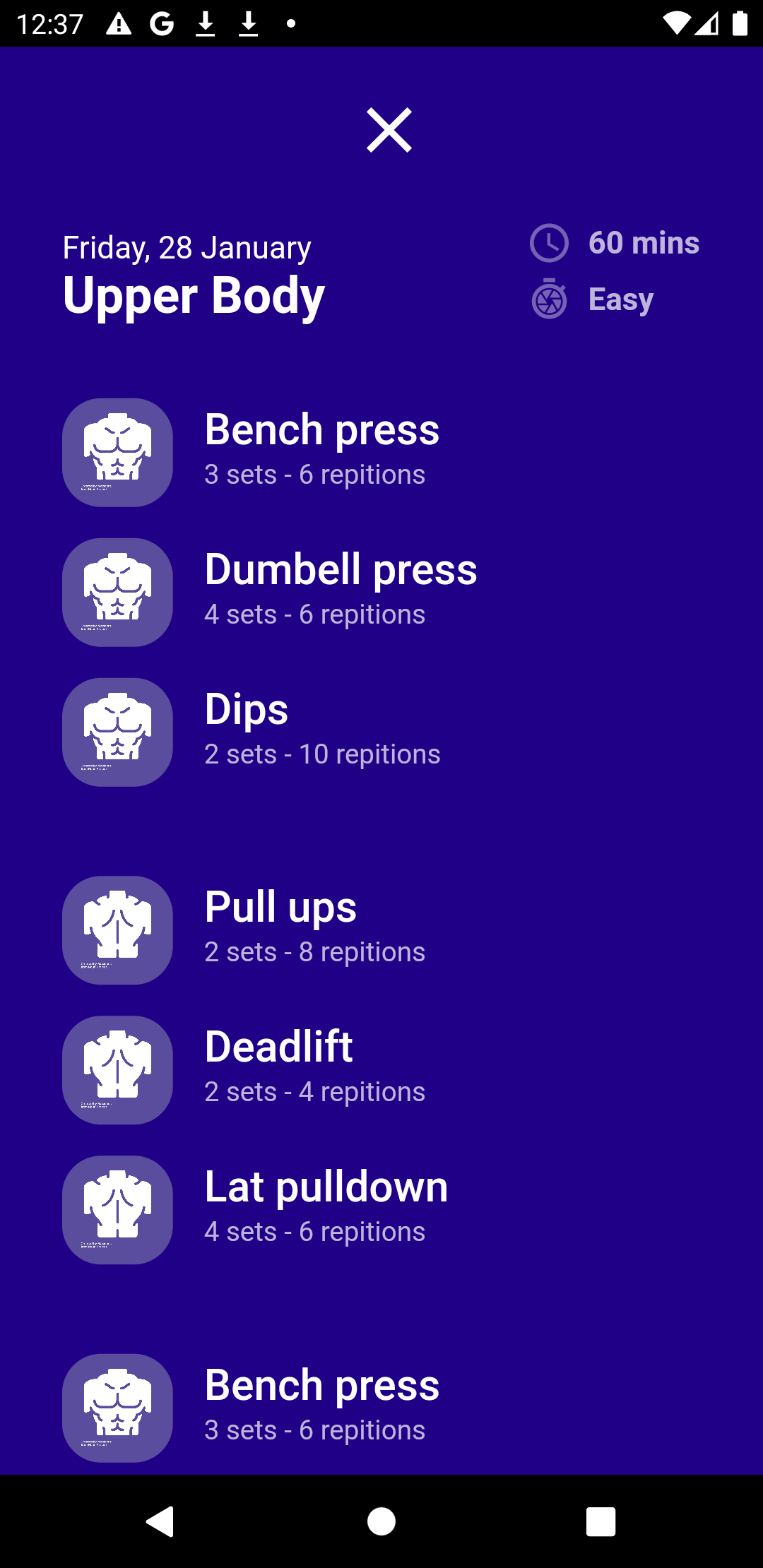 GitHub - Priyammm05/Flutter-workout-ui: A workout UI with some ...