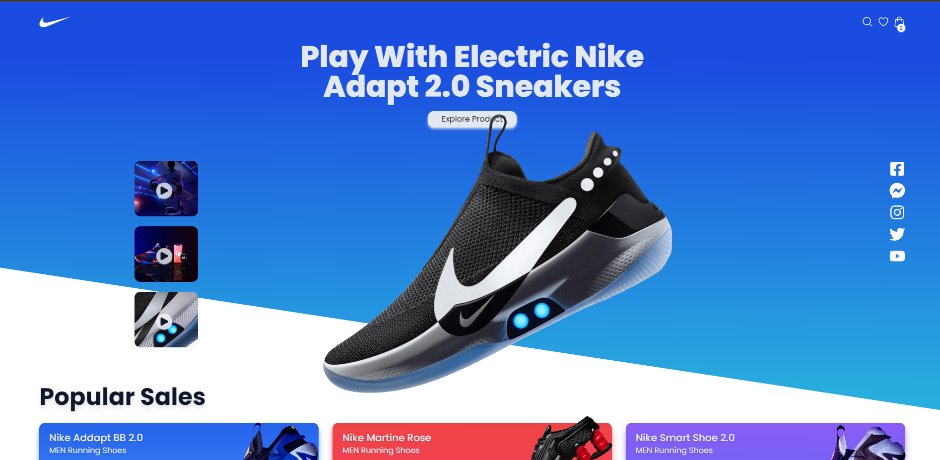 GitHub - Priyammm05/nike-store: A Nike Sneakers ecommerce store web application using React.js ...