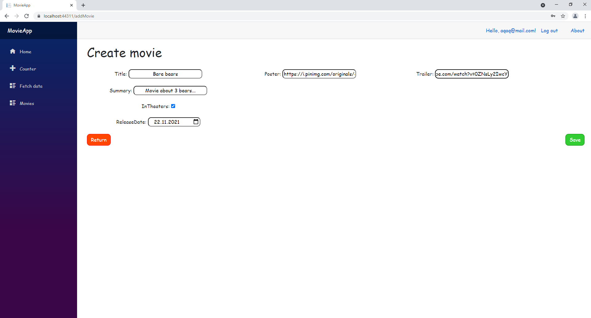 GitHub - AngelinaMukha/MovieApplication: MovieApp an application in which, at the beginning, to ...