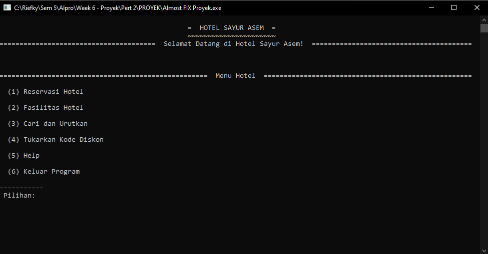 GitHub - riefkyarif/Hotel-Management-System
