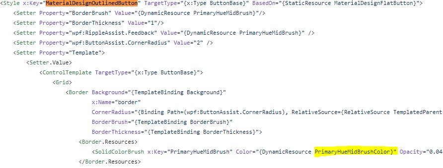MaterialDesignOutlinedButton Style Bug · Issue #1643 · MaterialDesignInXAML ...