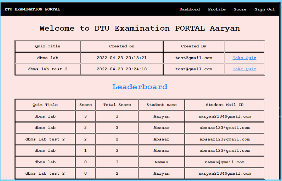 GitHub - Absaar1548/Examination-Portal