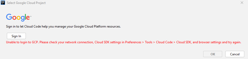Cloud Code Plugin does not recognize a custom cloud sdk installation. · Issue #2925 ...