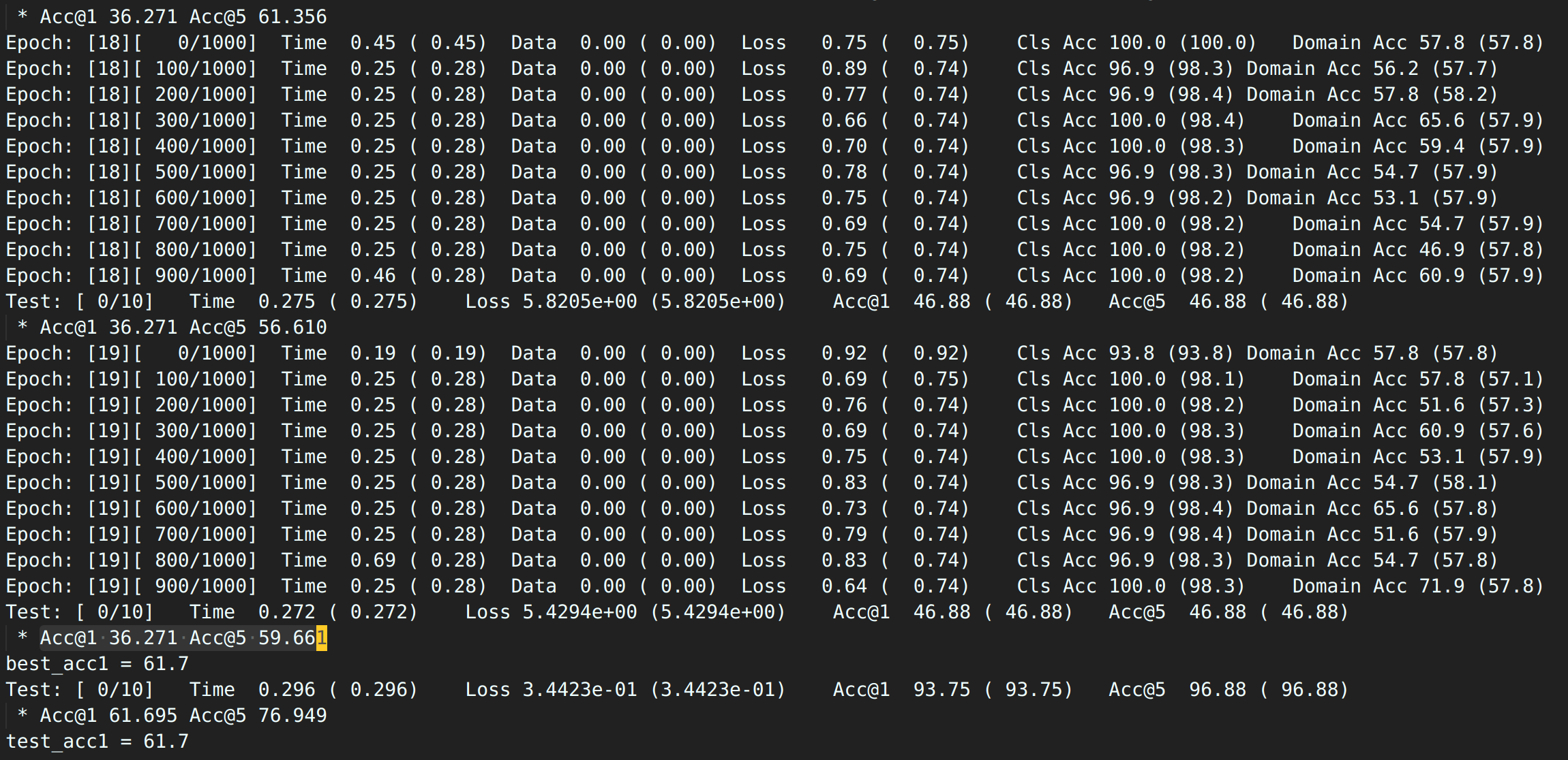 DANN Partial Domain Adaption Experiment · Issue #31 · thuml/Transfer-Learning-Library · GitHub