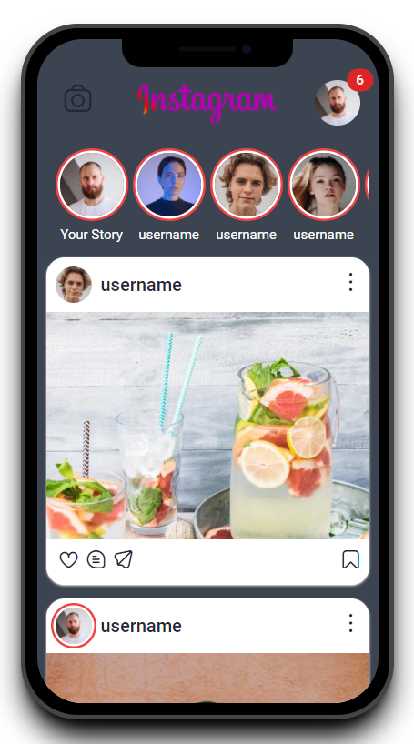 GitHub - lipej/instagram-tailwind: TailwindCSS & daisyUI instagram ...