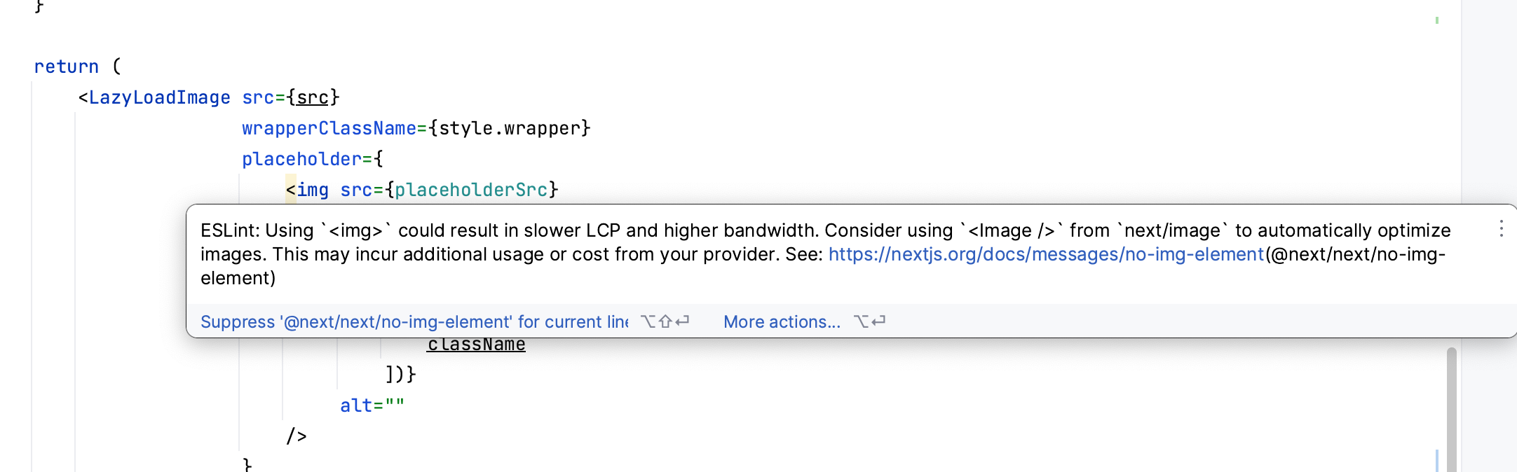srcset and sizes are not compatible · Issue #54371 · vercel/next.js · GitHub