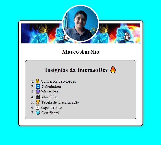 GitHub - Marco-AurelioRoque/Certificard: "Certificado" de conclusão feito durante o evento ...