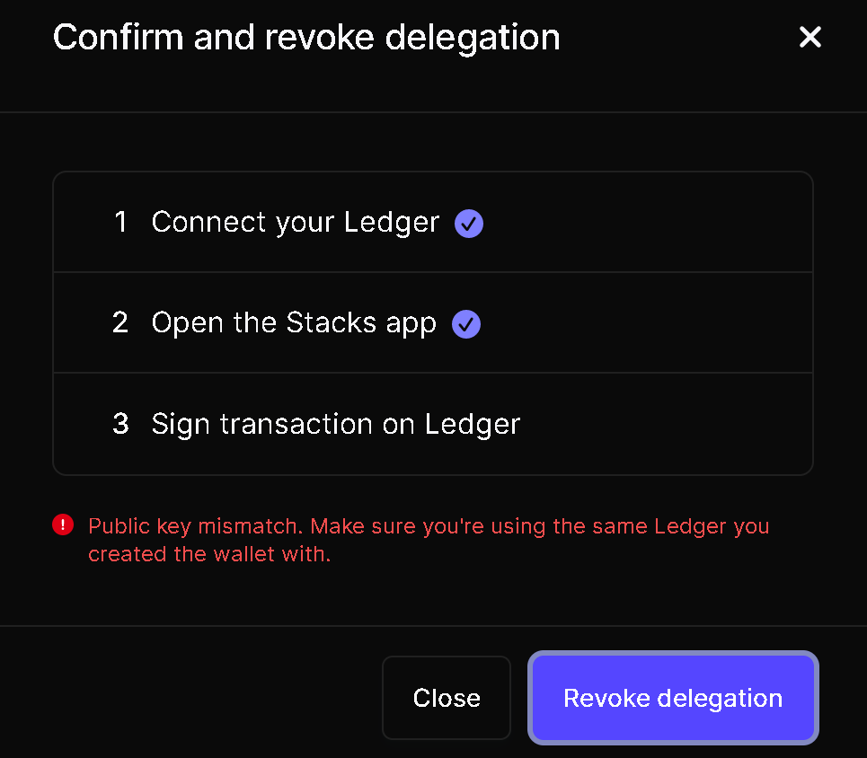 [4.6.1] Bug: Public key mismatch. Make sure you're using the same ...
