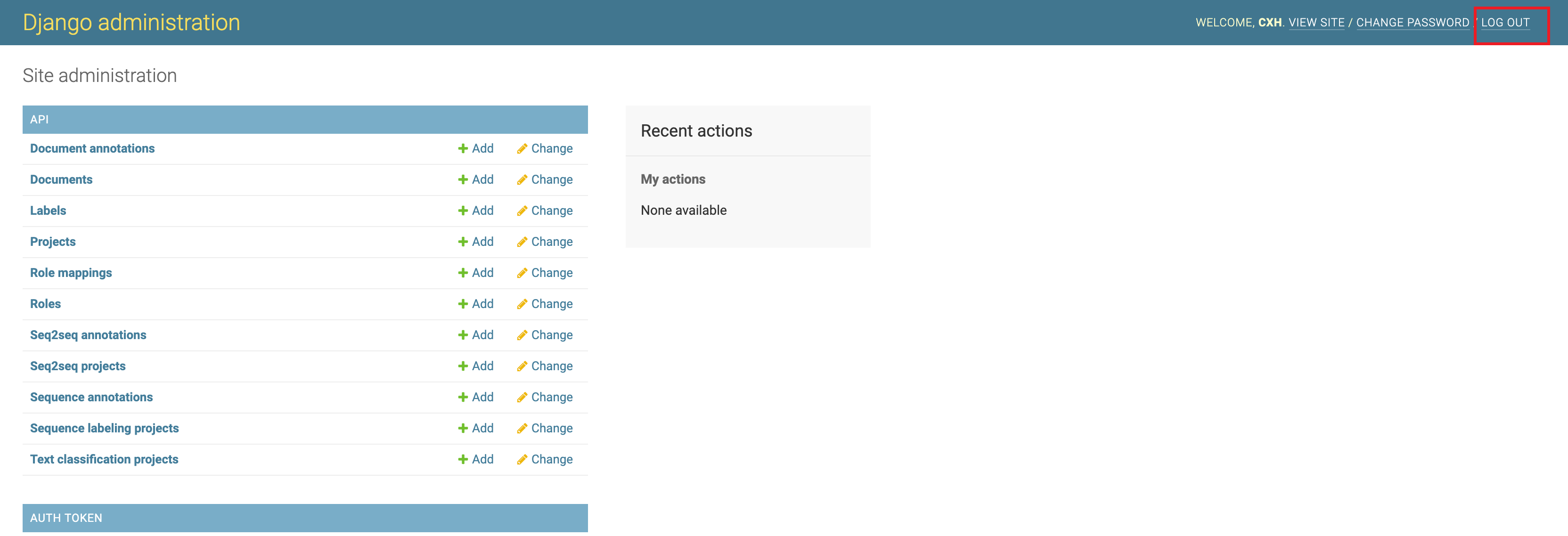 Cannot login to default admin account · Issue #1130 · doccano/doccano · GitHub