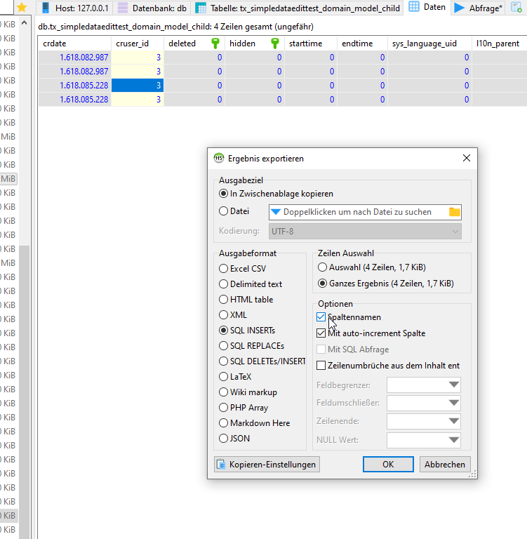 copy-as >SQL INSERTs generate wrong SQL-Code, if datacolumns are hidden ...