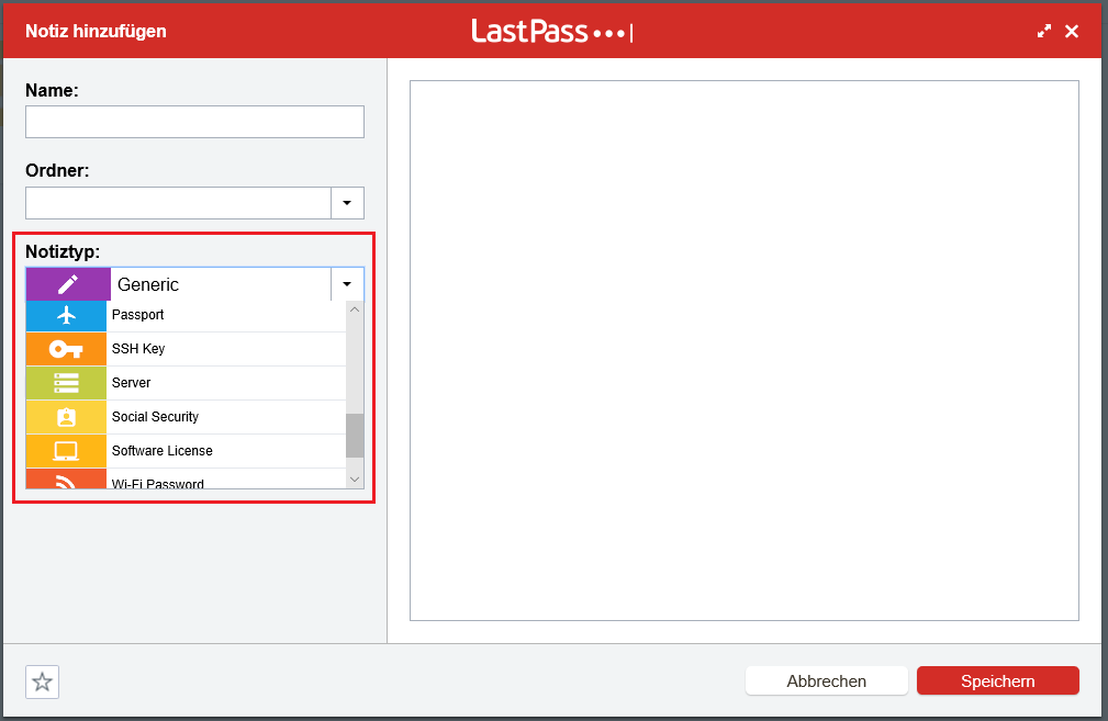 Templates for secure notes · Issue #224 · bitwarden/server · GitHub