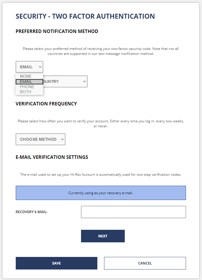 Add Hi-Rez Studios · Issue #4817 · 2factorauth/twofactorauth · GitHub
