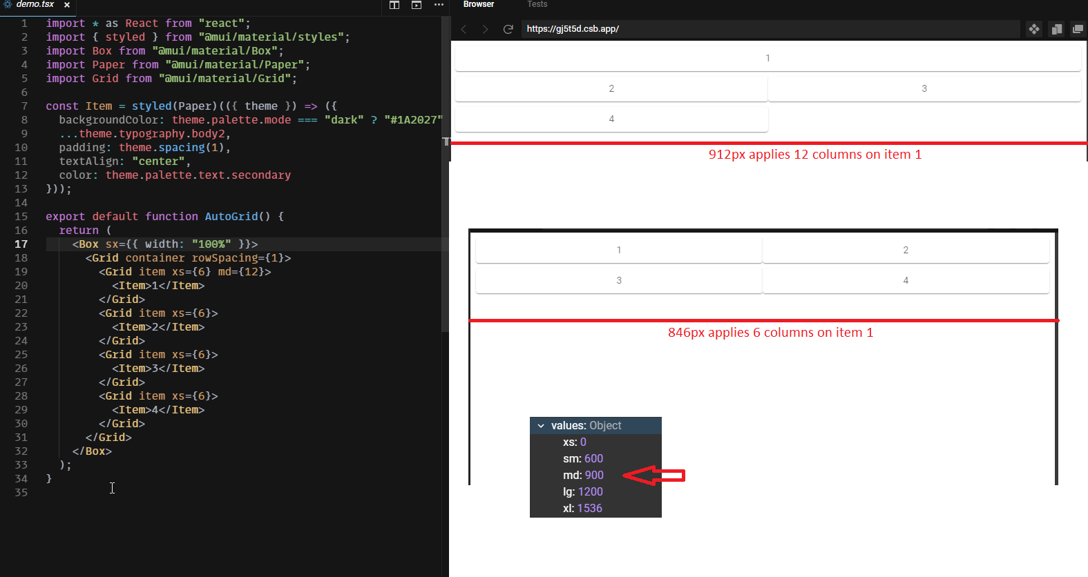 Why Isnt Grid Working Properly In Mui 59 Version · Issue 33651 · Muimaterial Ui · Github