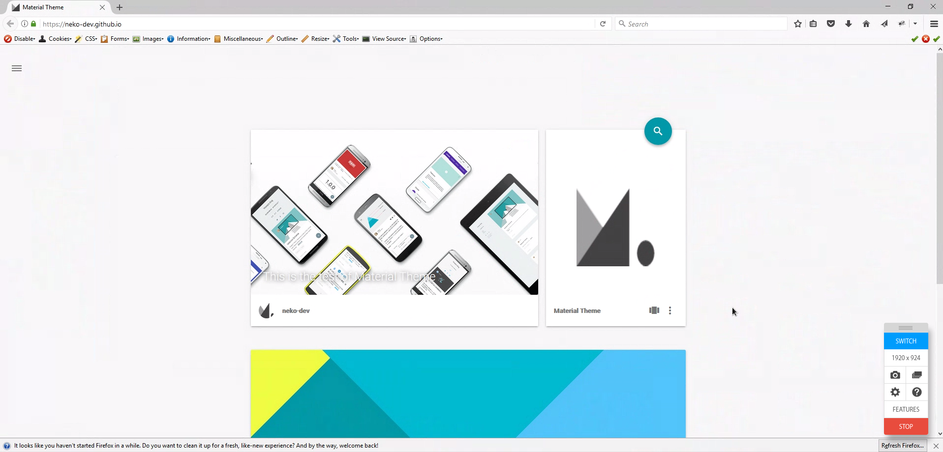 跨域字体图标无法在部分浏览器中正确渲染 · Issue #479 · iblh/hexo-theme-material · GitHub