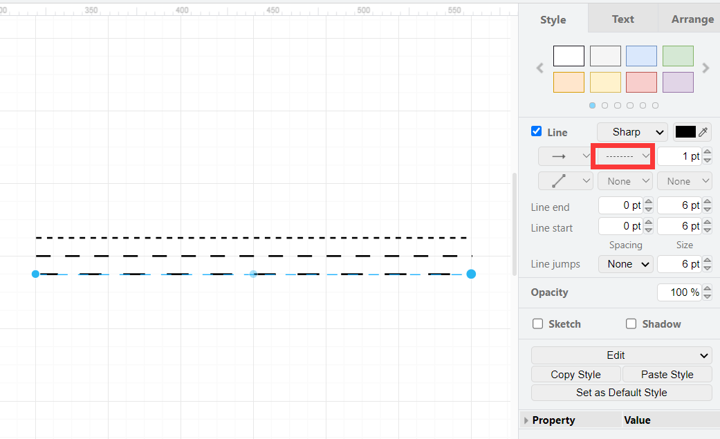 Feature Requests for draw.io: Customizable Dashed Line Style, Batch Selection of Pages, and ...