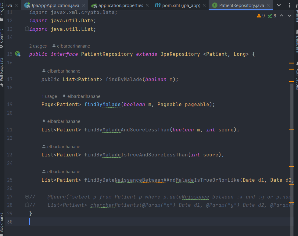 GitHub - HBr-Developer/jpa-app: Activite 2 partie 1 jPA Hibernate, Spring Data