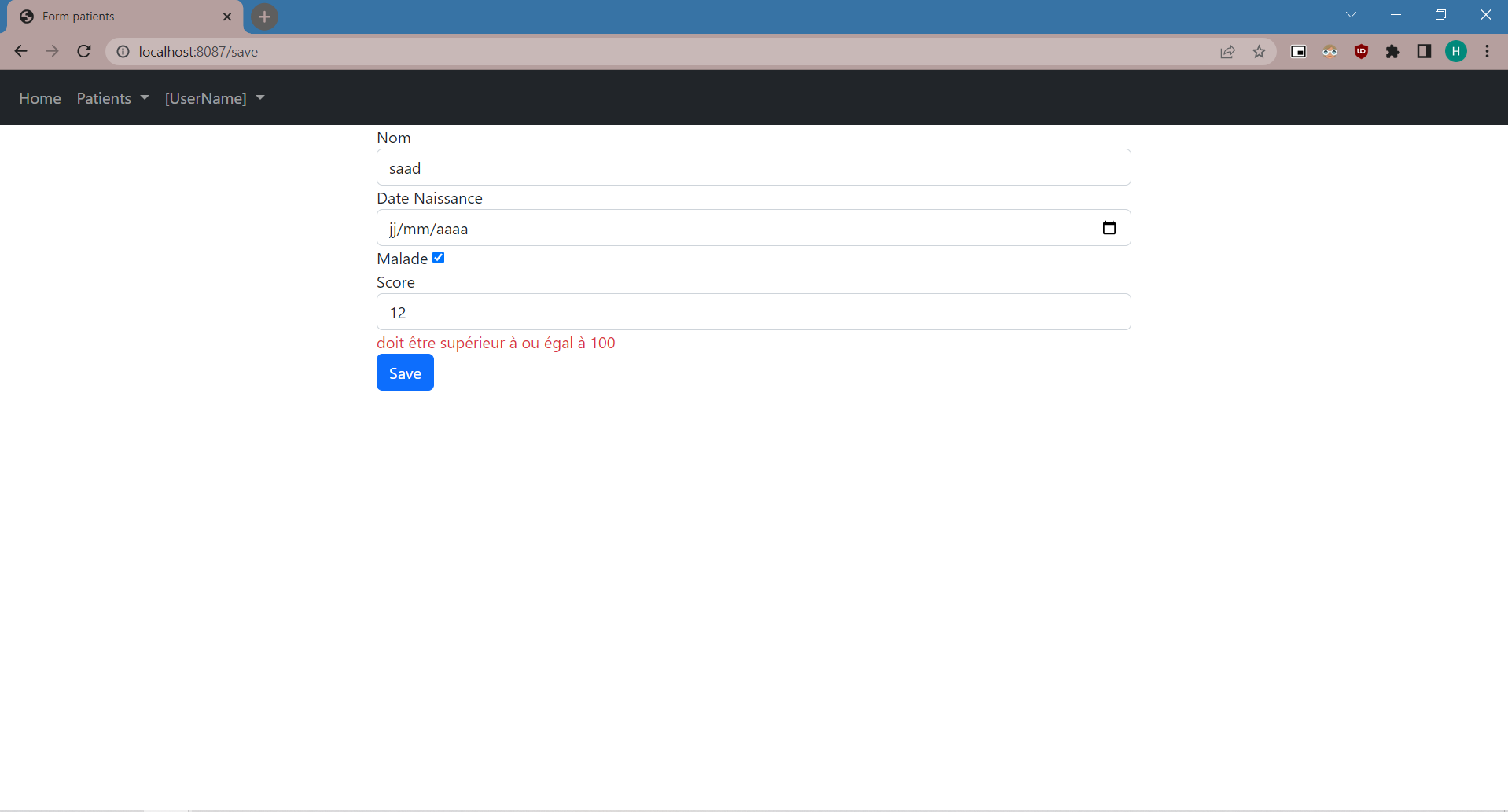 GitHub - HBr-Developer/PatientMvc: Activité Pratique N°3 : Spring MVC avec Thymeleaf