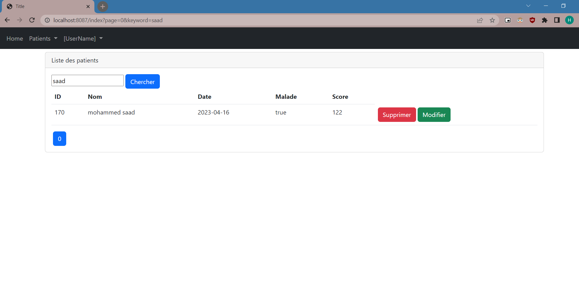 GitHub - HBr-Developer/PatientMvc: Activité Pratique N°3 : Spring MVC avec Thymeleaf
