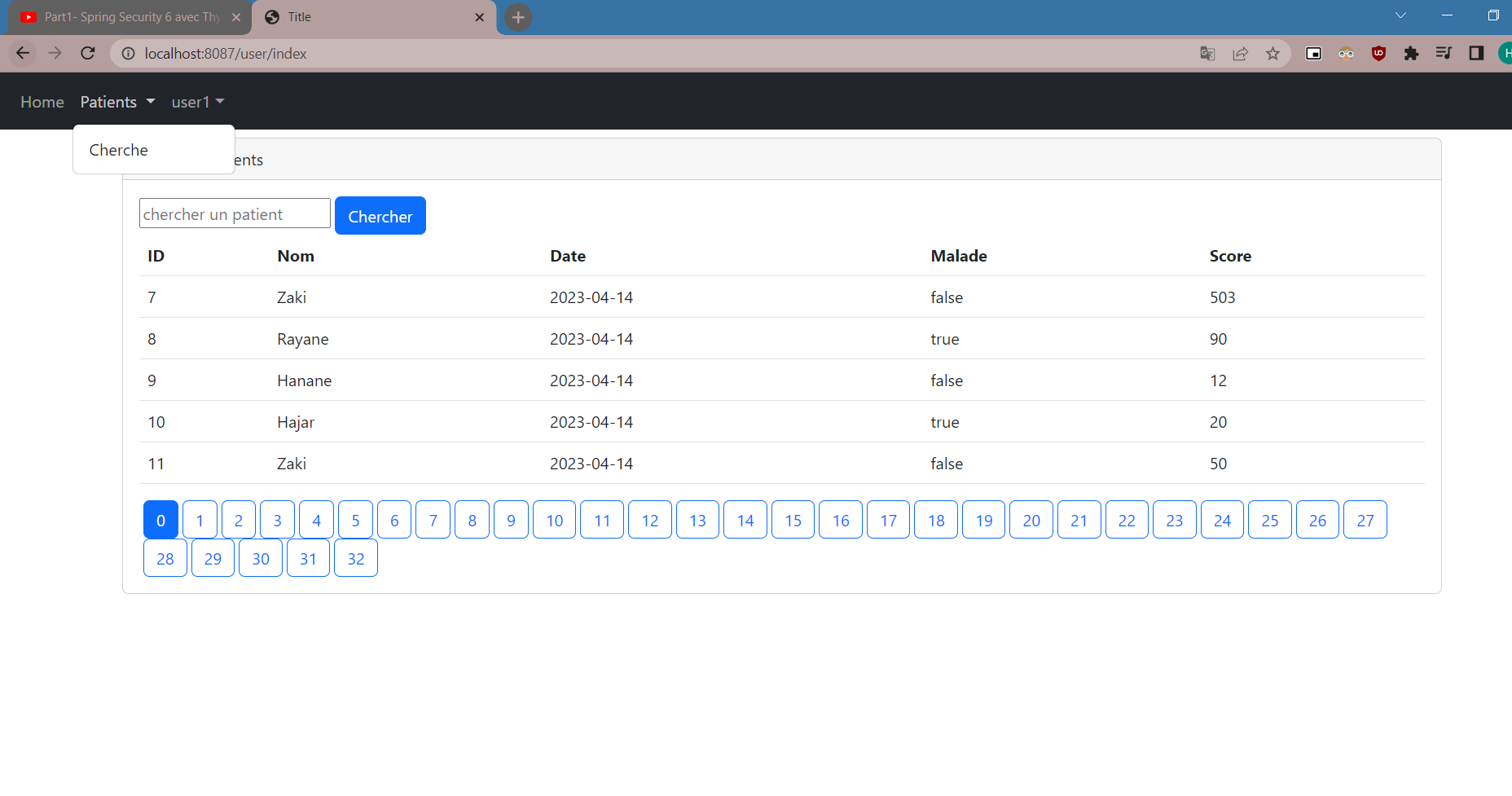 GitHub - HBr-Developer/PatientMvc: Activité Pratique N°3 : Spring MVC avec Thymeleaf