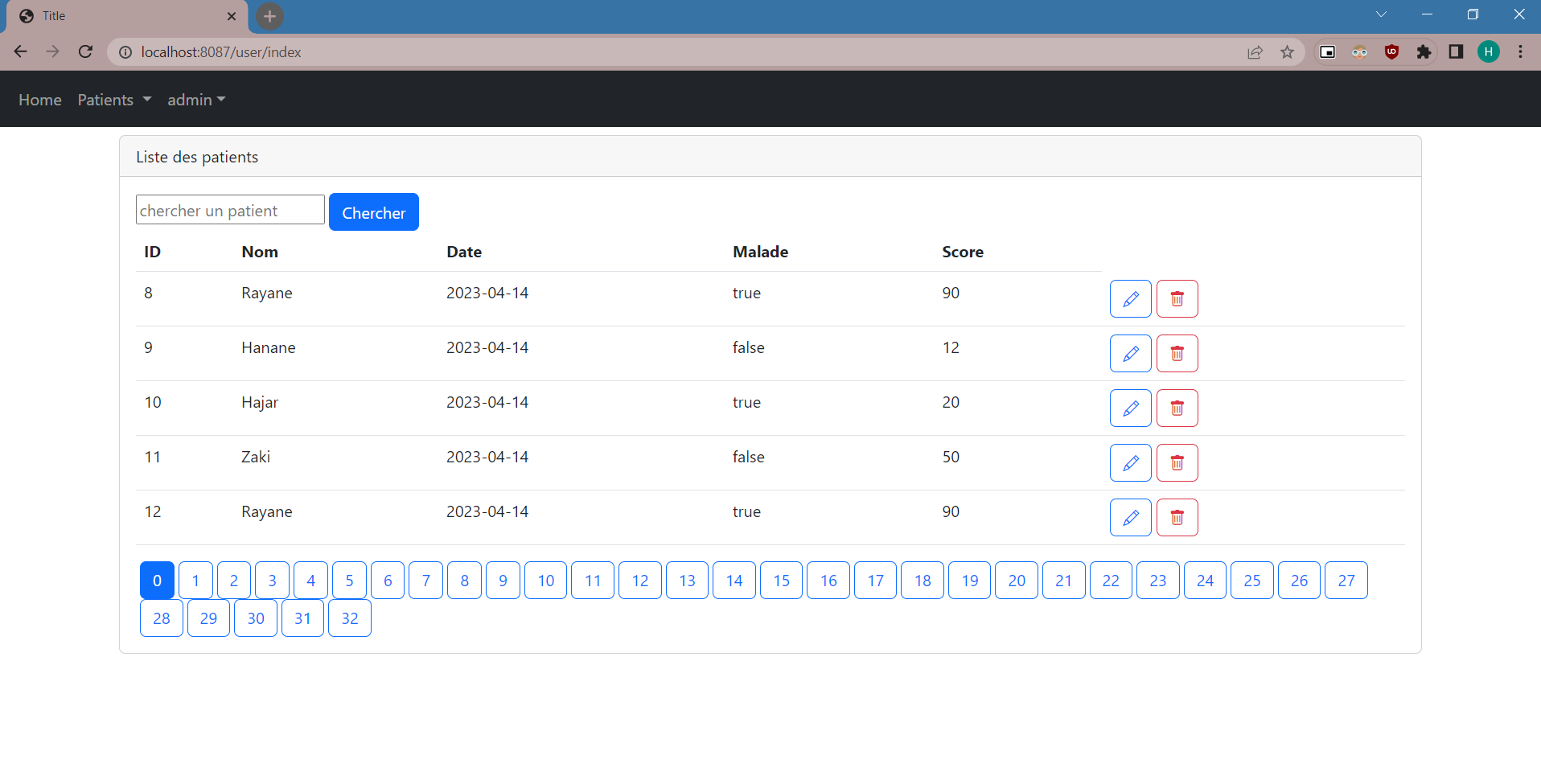 GitHub - HBr-Developer/PatientMvc: Activité Pratique N°3 : Spring MVC avec Thymeleaf
