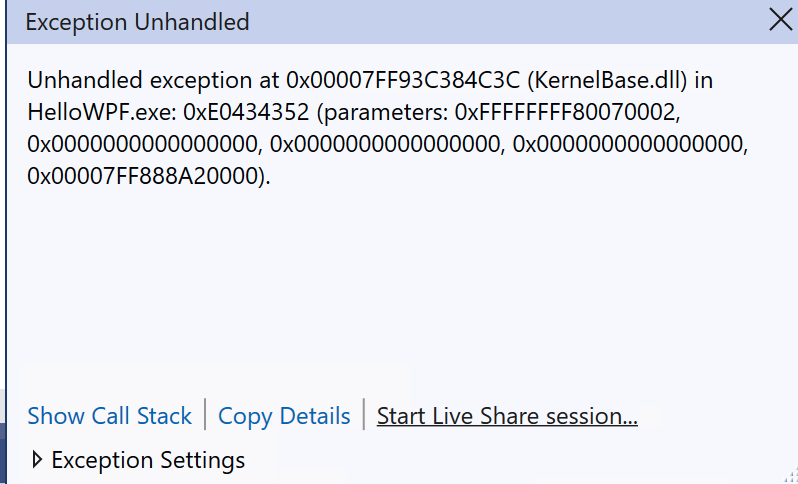 Crash Unhandled Exception With Runtime Upgrade · Issue 90869 · Dotnet Runtime · Github