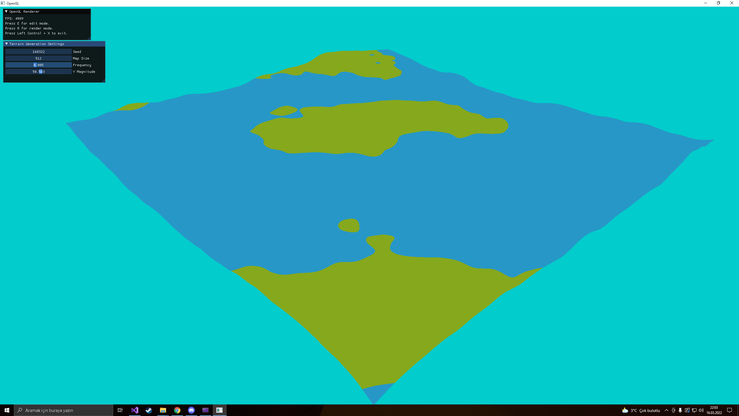GitHub - gokalpates/Terrain-Generation: Terrain generation tool written ...