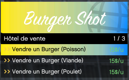 GitHub - Nishikoto/nBurgerShot: Burgershot (job) made with ESX / RageUI