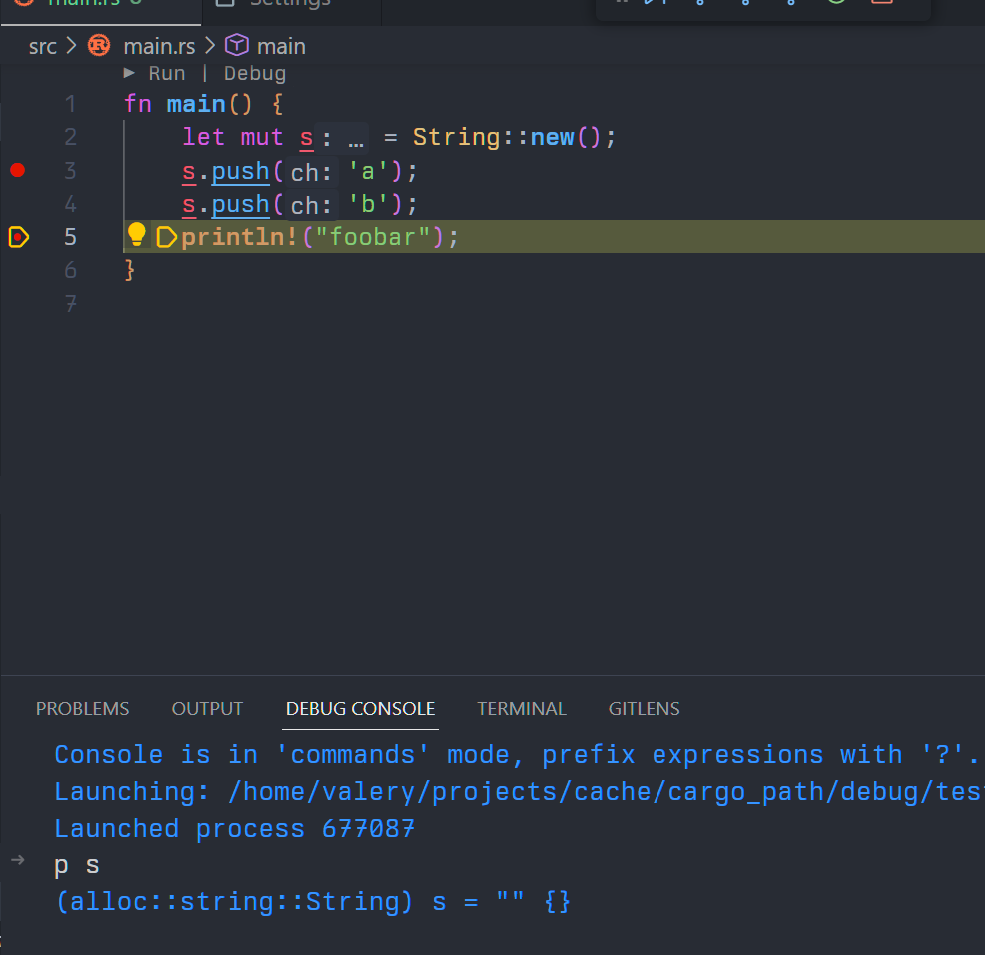 Rust: local variables not updated during debugging · Issue #920 · vadimcn/codelldb · GitHub