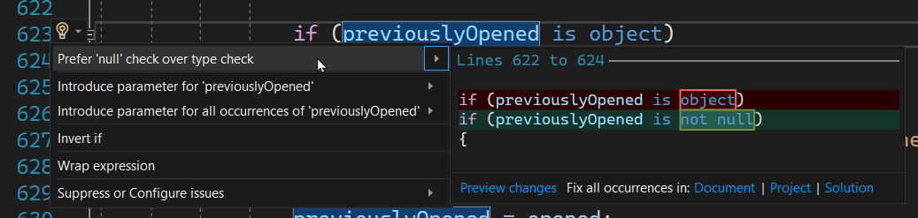 IDE0150 description is missing in the error list · Issue #55005 · dotnet/roslyn · GitHub
