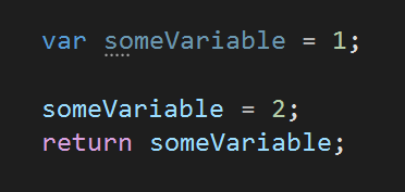 'Remove redundant assignment' should mark the assignment syntax as ...