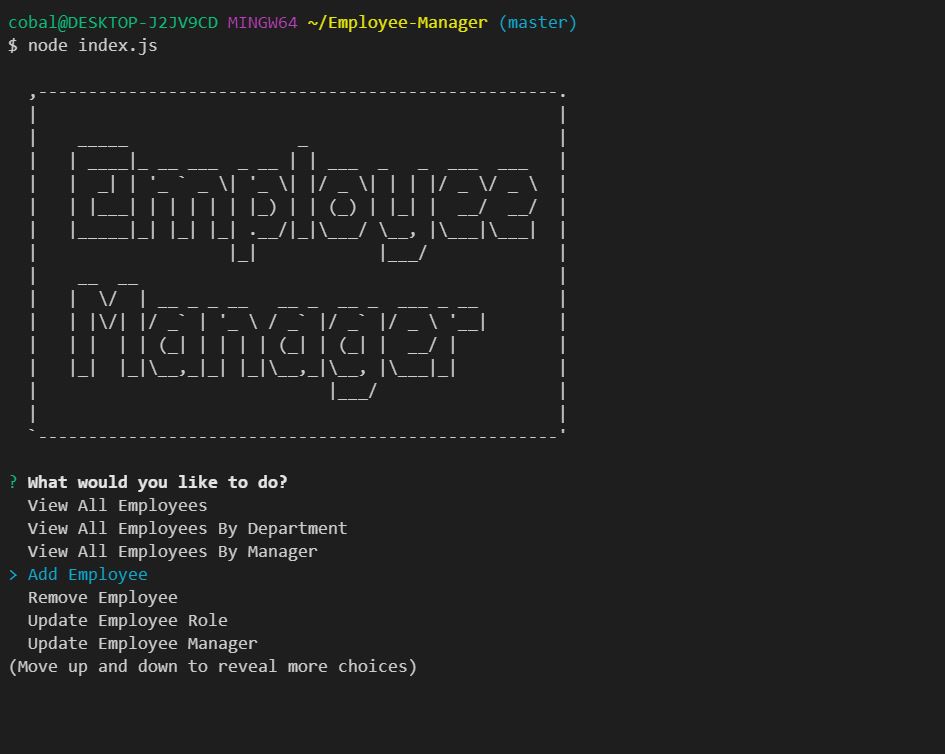 GitHub - David-V-Rullo/Employee-Manager