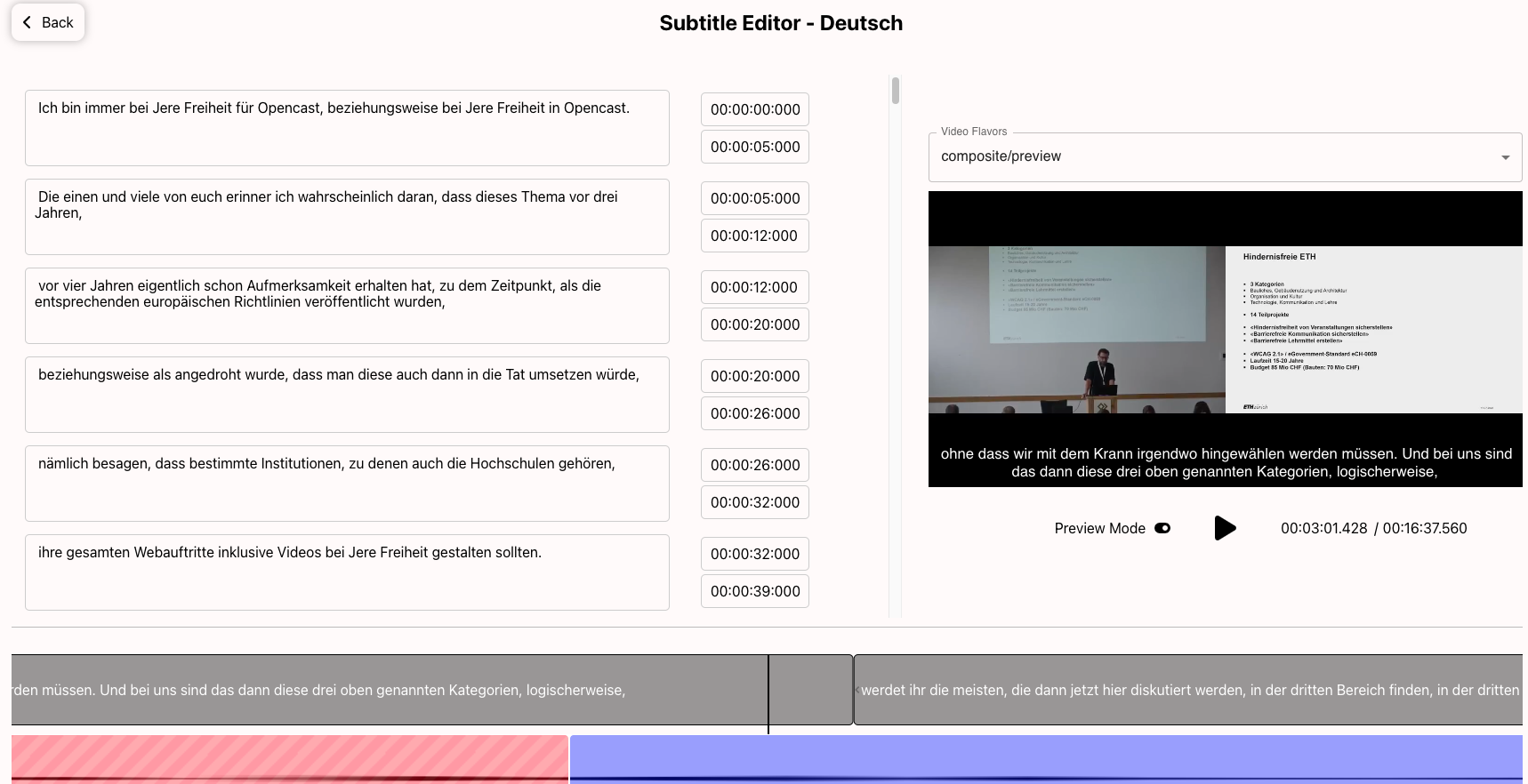Editor doesn't cut subtitles if video is cut · Issue #843 · opencast/opencast-editor · GitHub