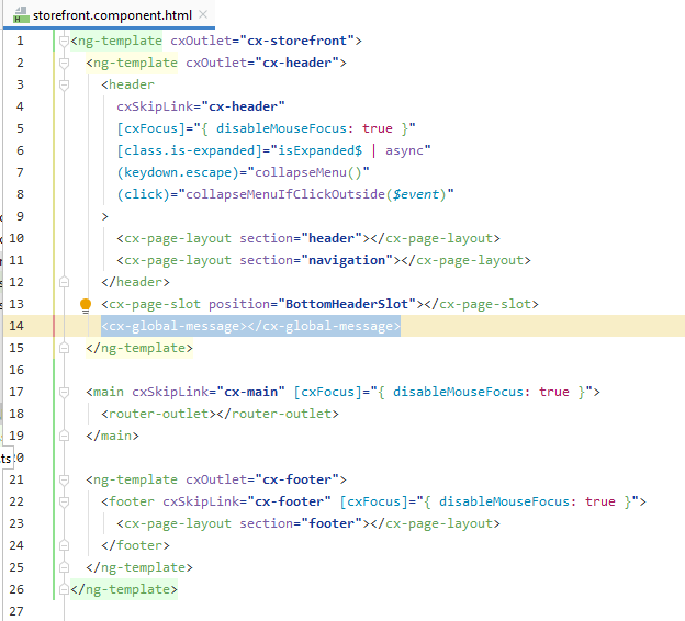 Adding link in global-message.component [making global messaging ...