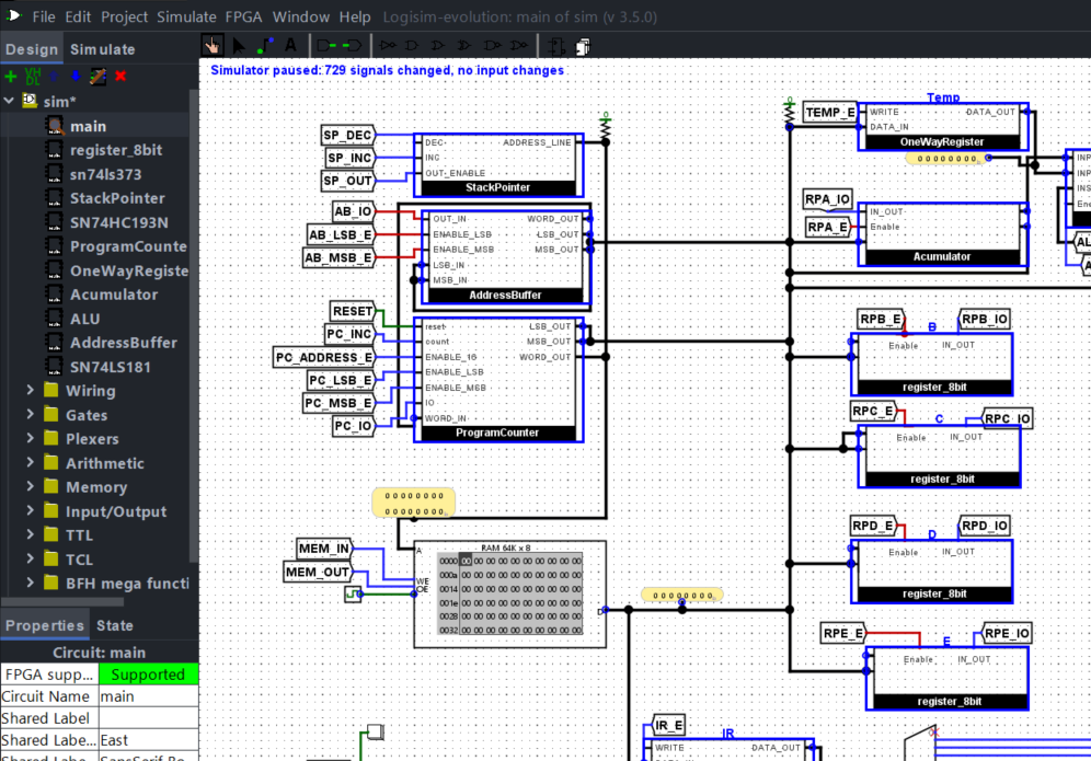 HELP! Simulator paused! · logisim-evolution logisim-evolution ...