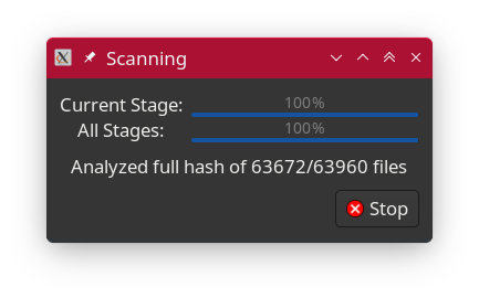 Percentage indicator rounding bug · Issue #845 · qarmin/czkawka · GitHub