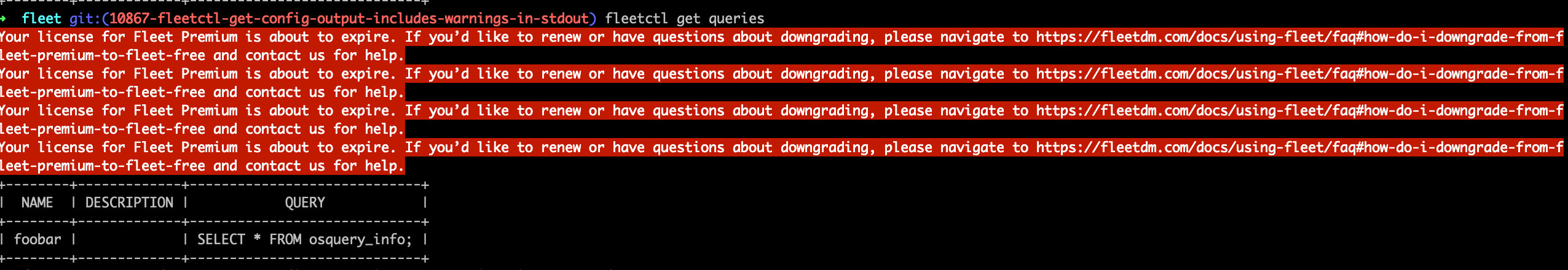 The expired license banner shows multiple times · Issue #12360 · fleetdm/fleet · GitHub